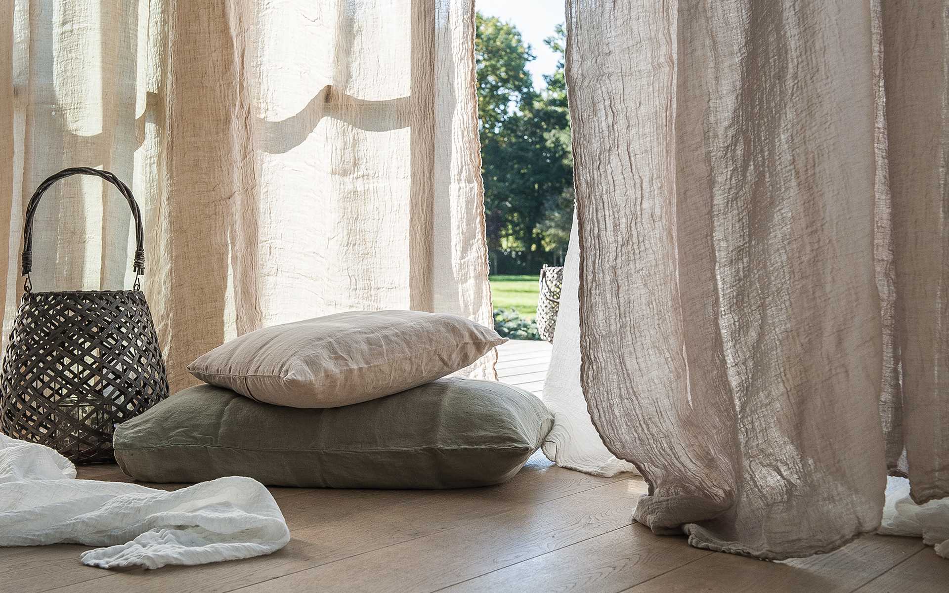 Couleur chanvre - Linge de maison bio en chanvre