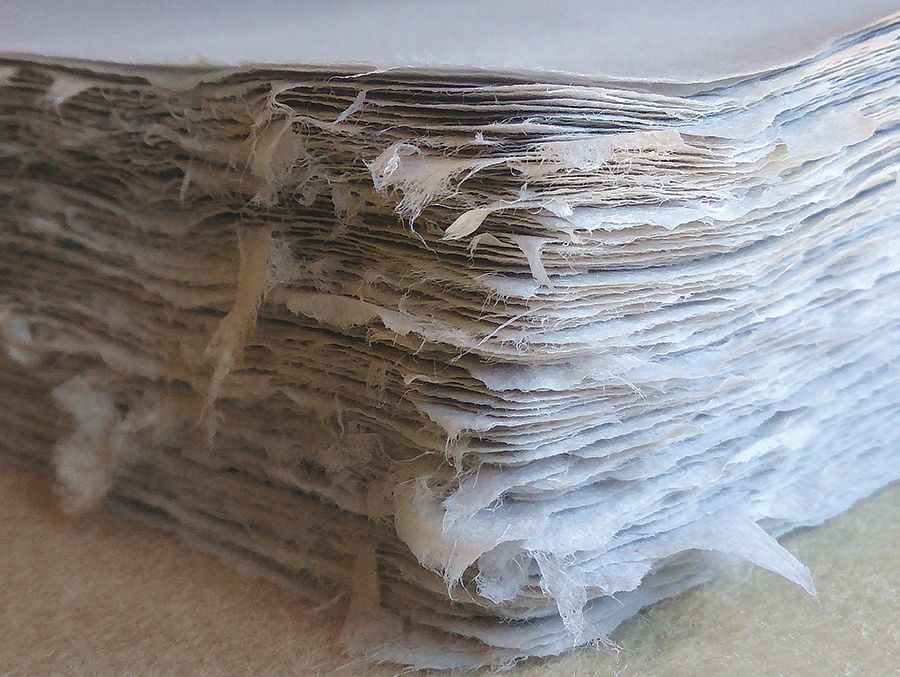 Ruscombe Paper Mill et Couleur Chanvre - Couleur Chanvre